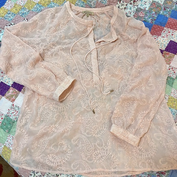 Democracy | Tops | Democracy Brand Long Sleeved Blousem | Poshmark